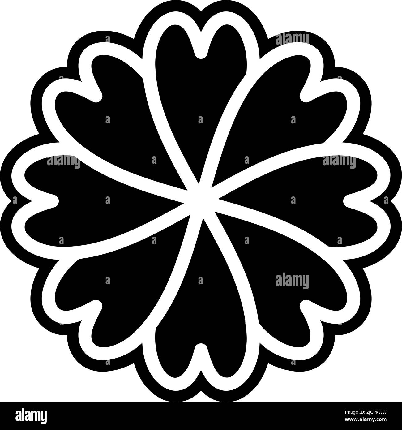 Spring flower icon Stock Vector Image & Art - Alamy