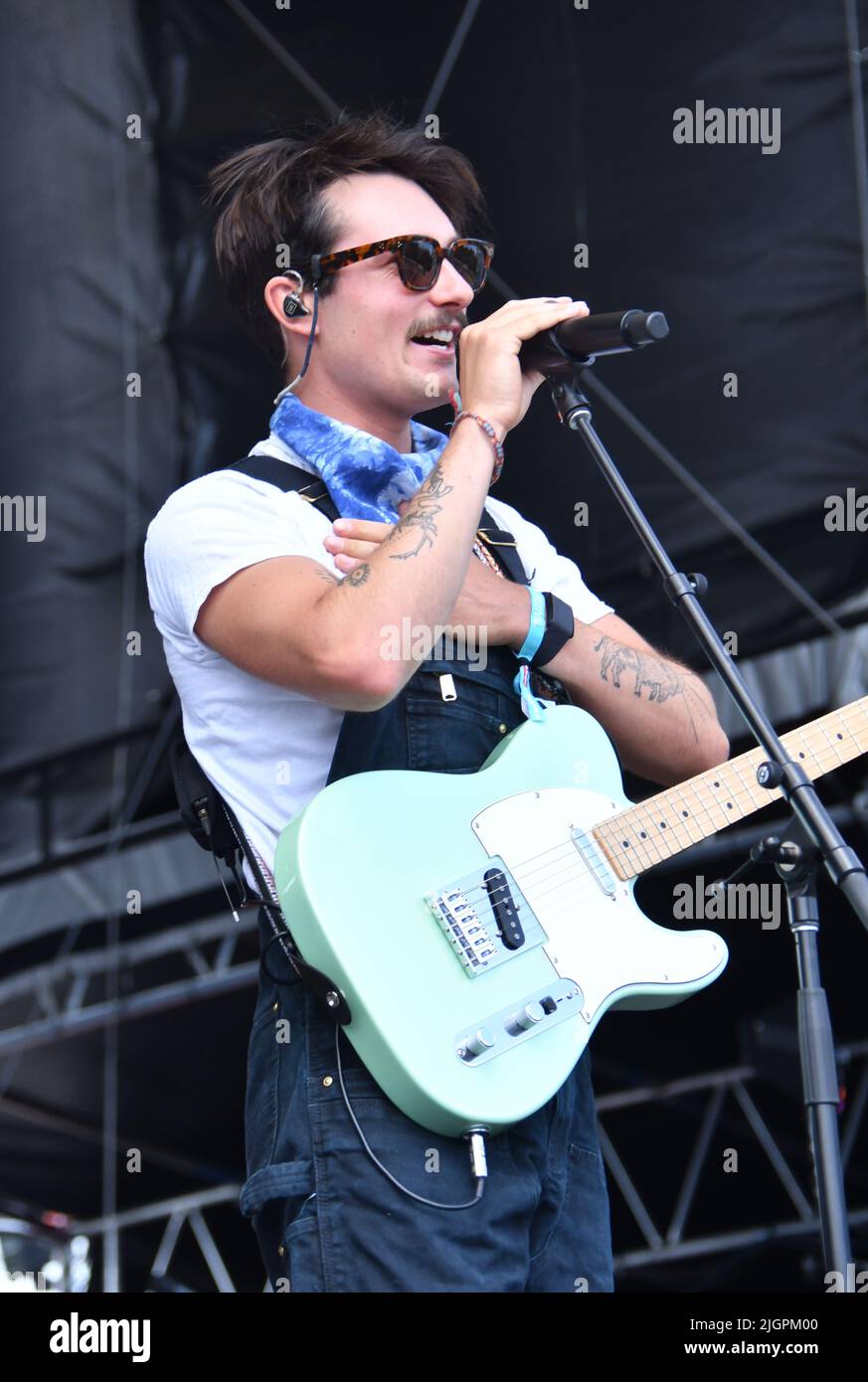 Singer, songwriter and musician Griff Washburn, who performs under the ...