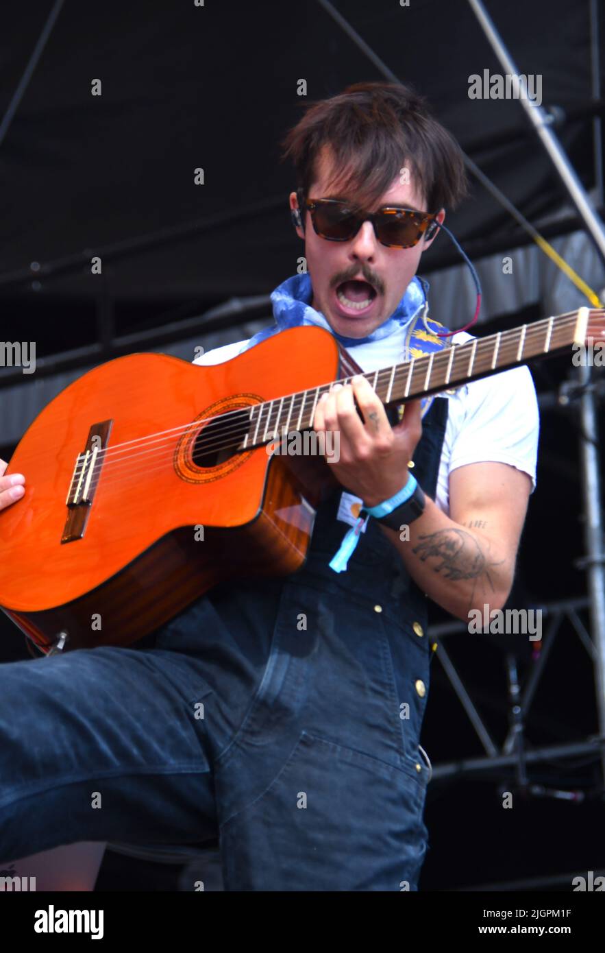 Singer, songwriter and musician Griff Washburn, who performs under the ...