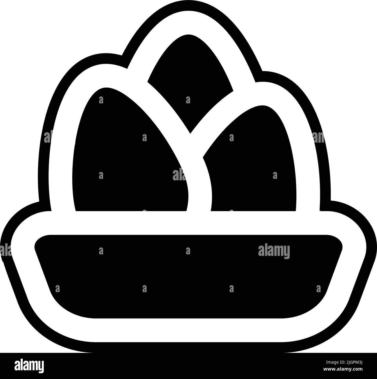 Spring egg icon Stock Vector Image & Art - Alamy