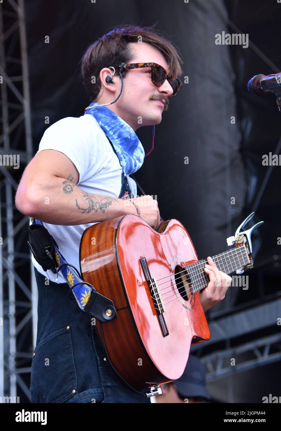 Singer, songwriter and musician Griff Washburn, who performs under the ...