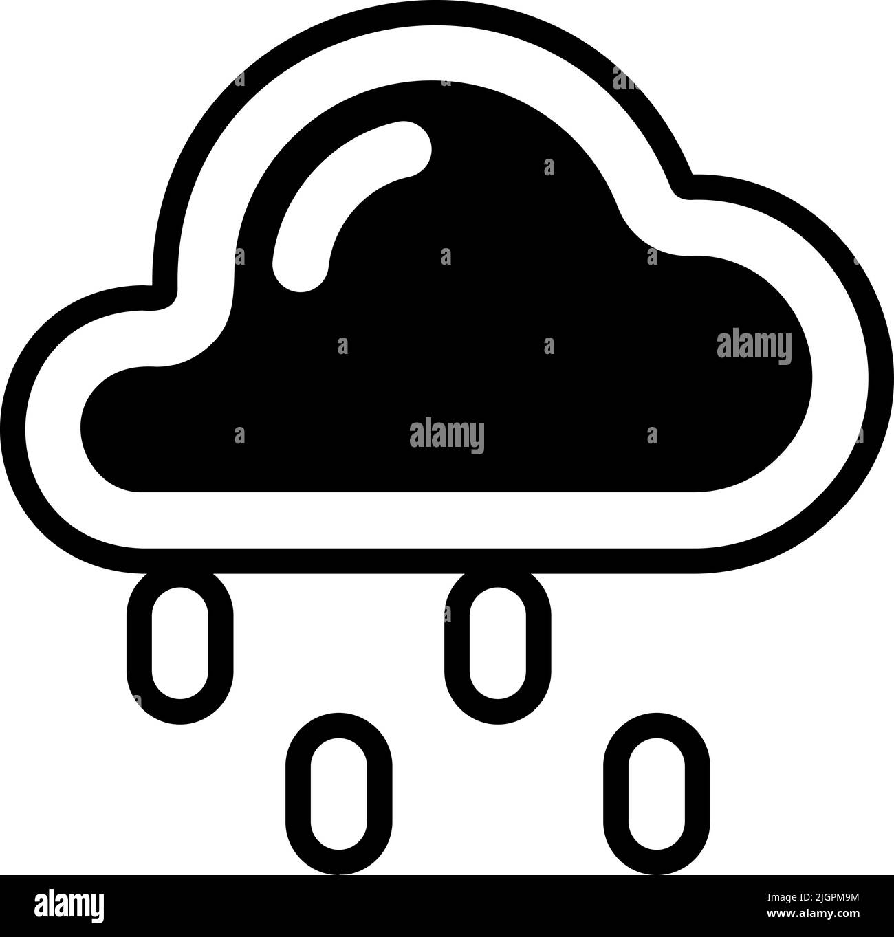 Spring raining icon Stock Vector Image & Art - Alamy