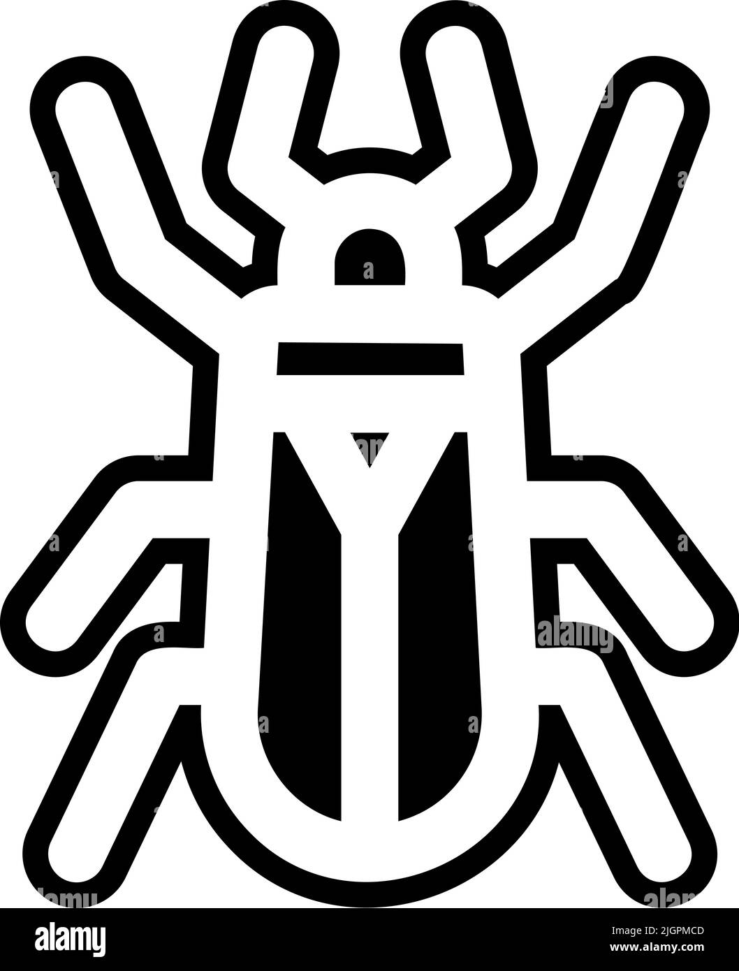 Summer beetle bug Black and White Stock Photos & Images - Alamy