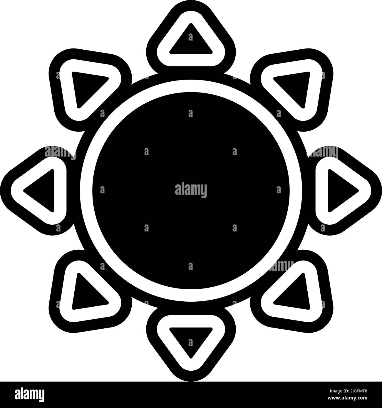 Summer sun icon Stock Vector Image & Art - Alamy