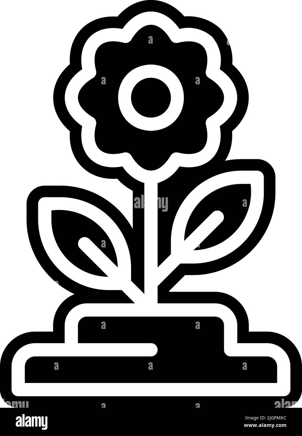 Spring flower icon Stock Vector Image & Art - Alamy