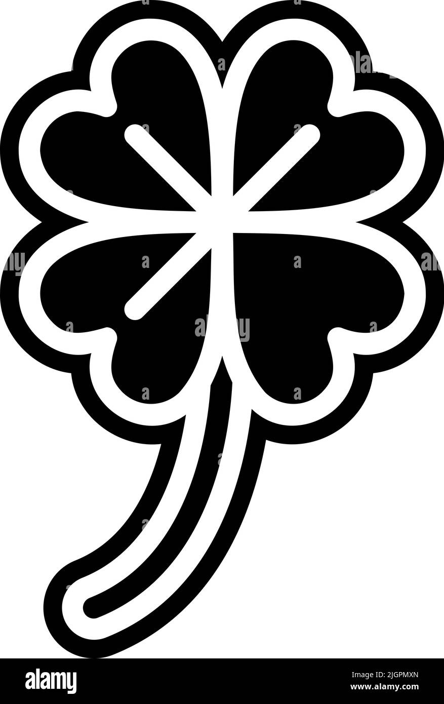 Spring clover icon Stock Vector Image & Art - Alamy