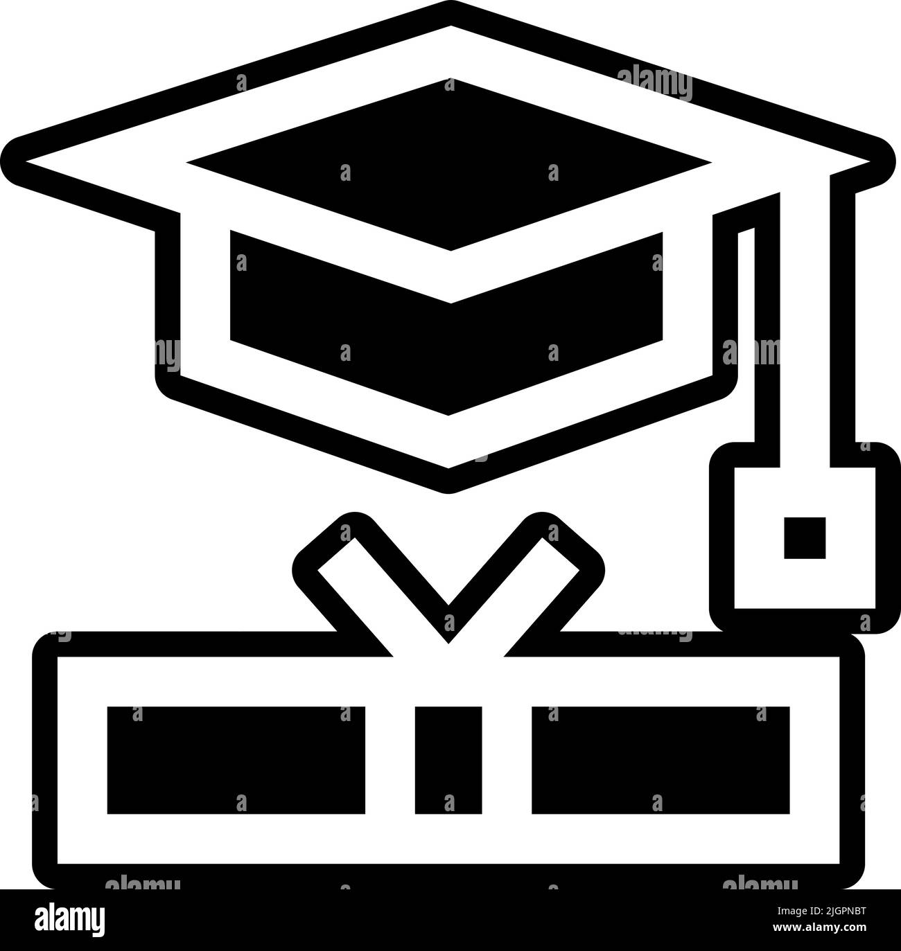 Teen age graduation cap icon Stock Vector Image & Art - Alamy