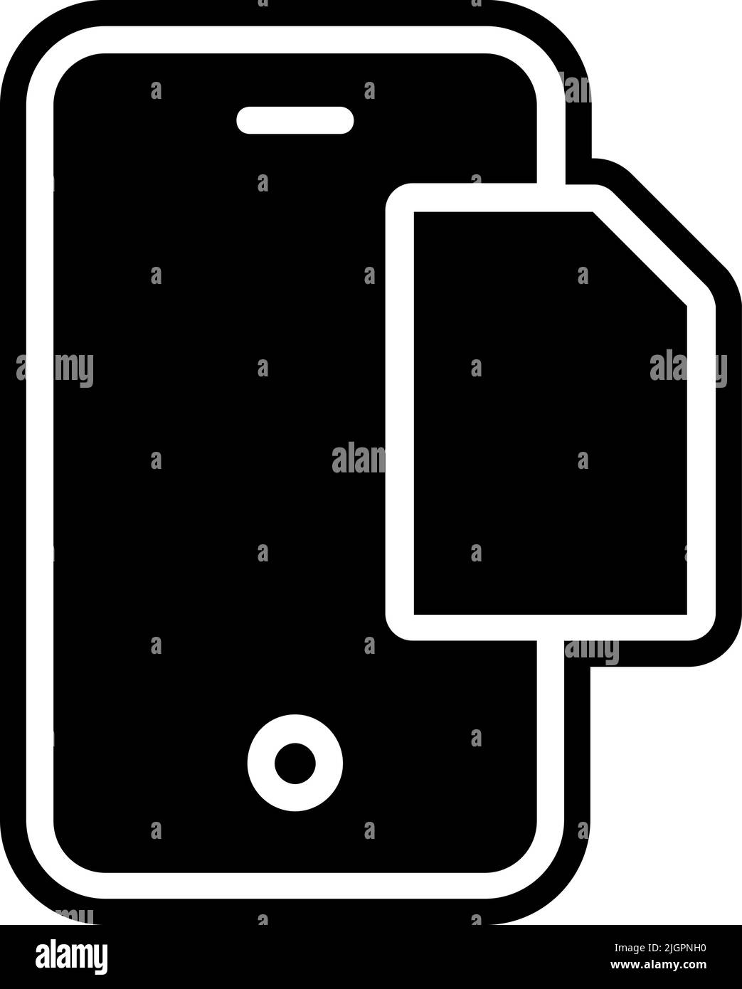 Tour and travel phone sim card icon Stock Vector Image & Art - Alamy