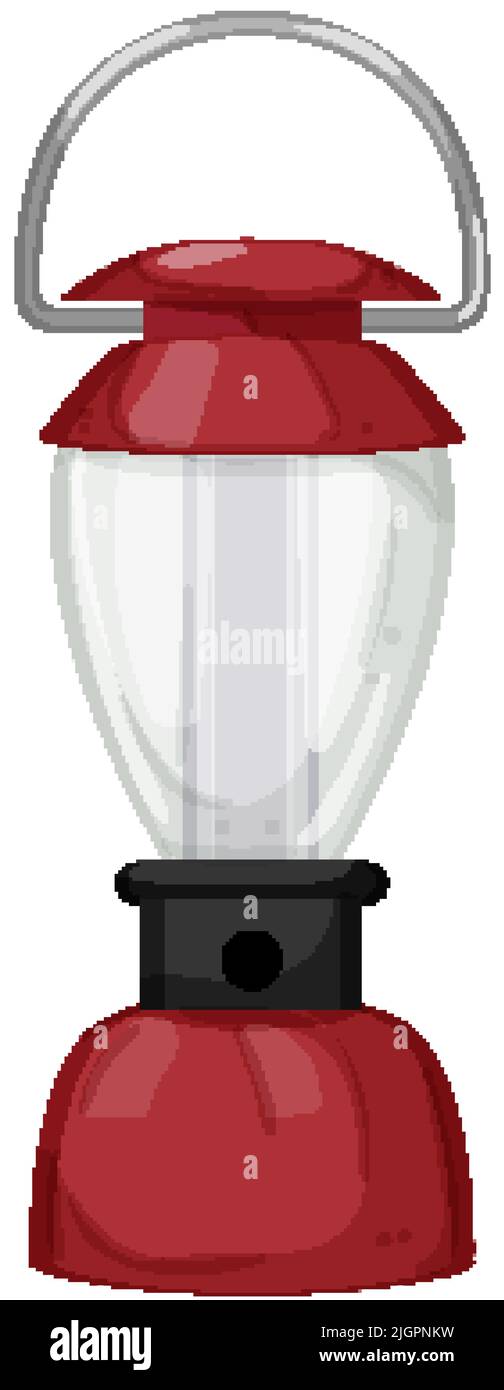 kerosine lantern camp lamp cartoon vector illustration Stock Vector ...