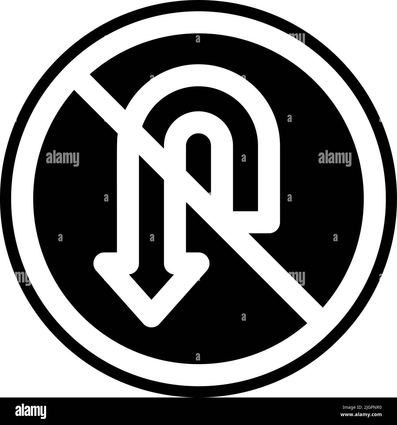 Traffic signs prohibited icon Stock Vector Image & Art - Alamy