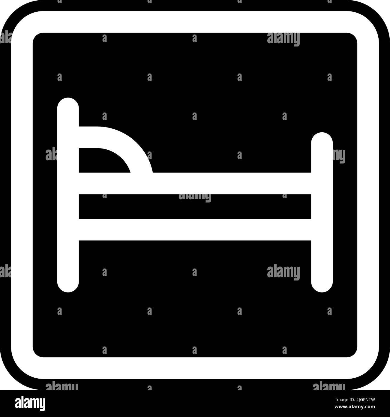 Traffic signs hotel icon Stock Vector Image & Art - Alamy