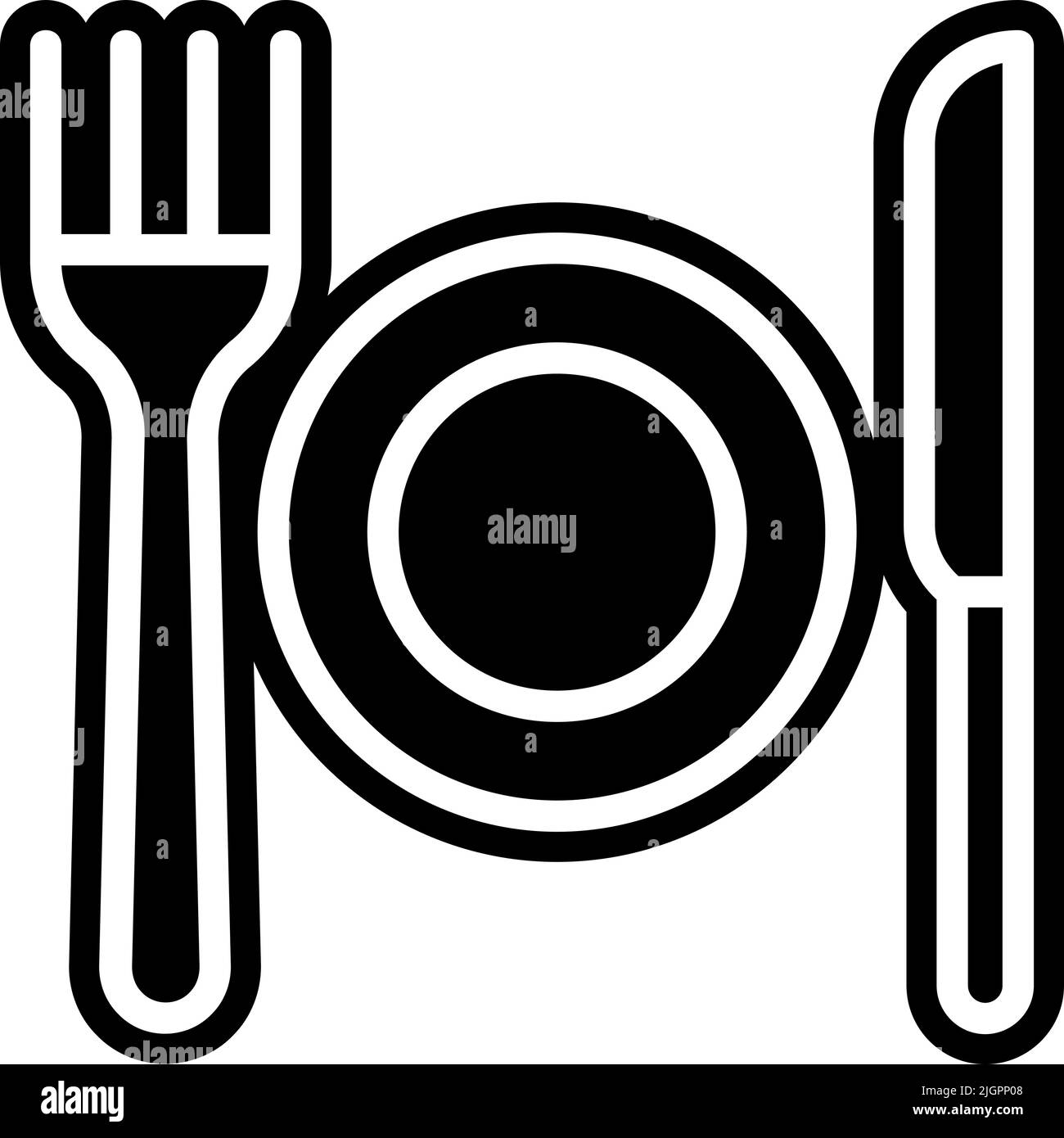 Tour and travel dinner icon Stock Vector Image & Art - Alamy