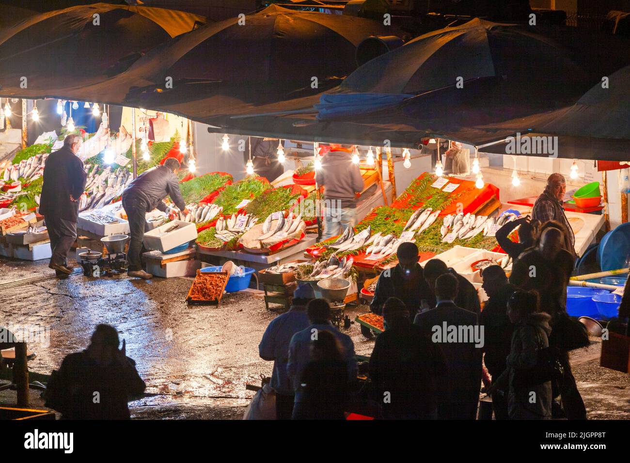 Karakoy Fish Market, Istanbul, Turkey, Western Asia Stock Photo - Alamy