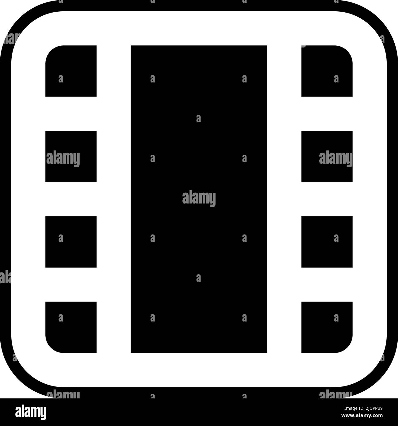 Simple video conference interface Black and White Stock Photos & Images ...