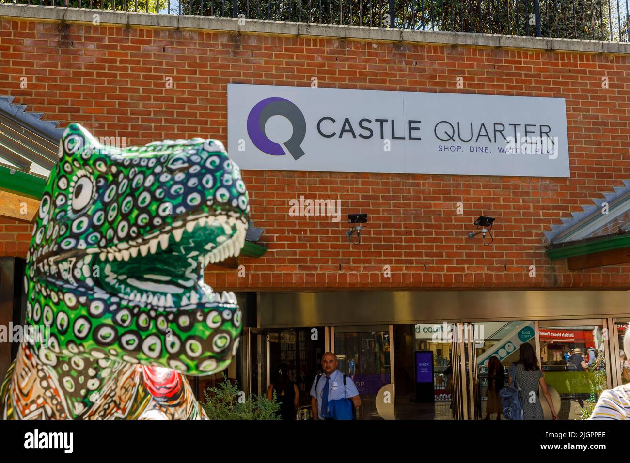 Norwich castle quarter hi-res stock photography and images - Alamy