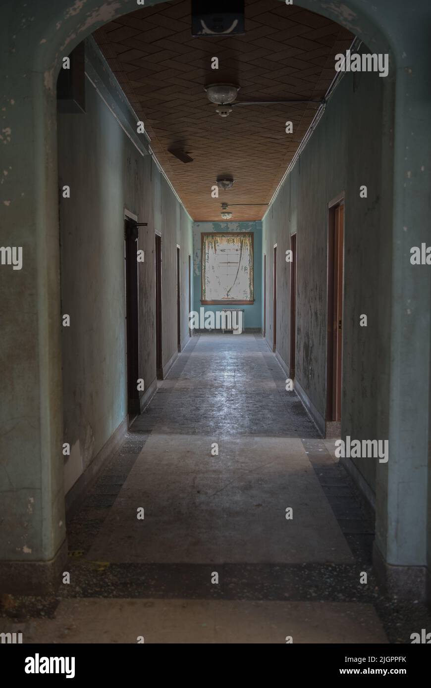 Fairfield Hills State Hospital Stock Photo - Alamy