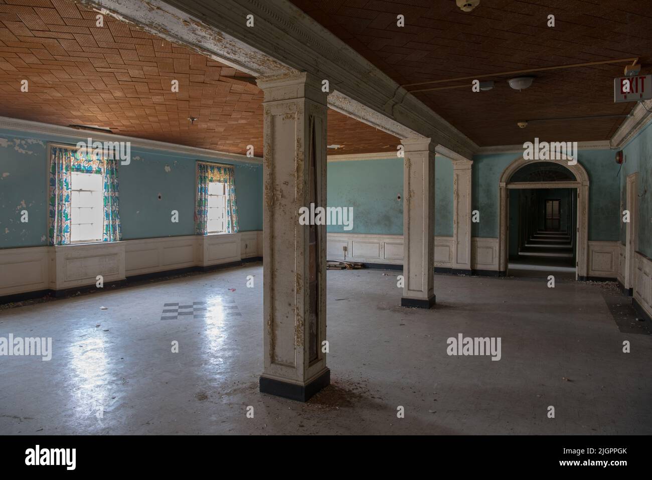 Fairfield Hills State Hospital Stock Photo - Alamy