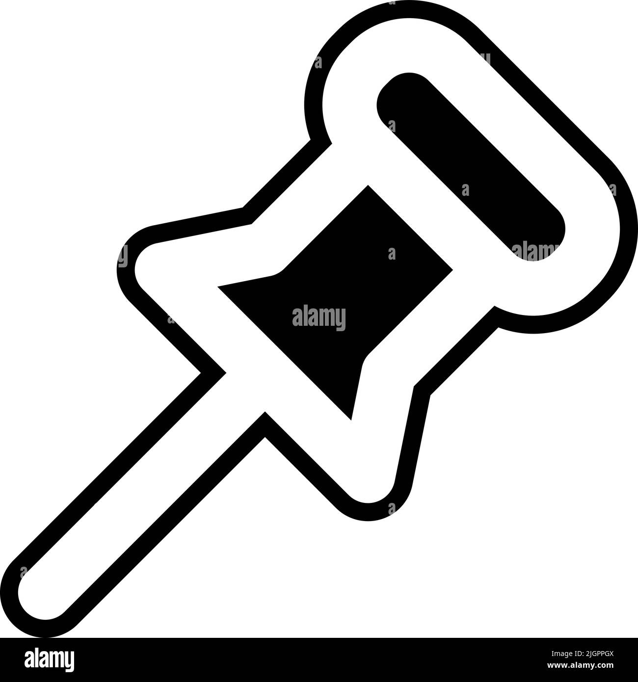 User interface pin icon Stock Vector Image & Art - Alamy