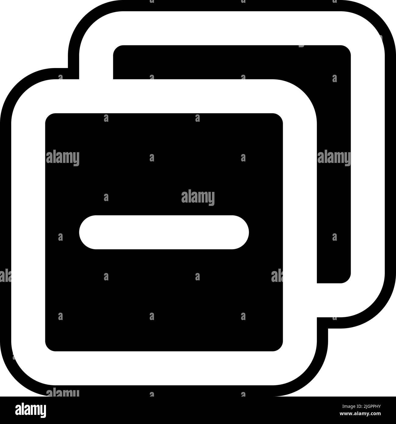 Delete user person icon Black and White Stock Photos & Images - Alamy