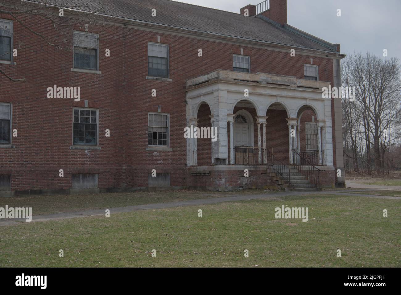 Fairfield Hills State Hospital Stock Photo - Alamy