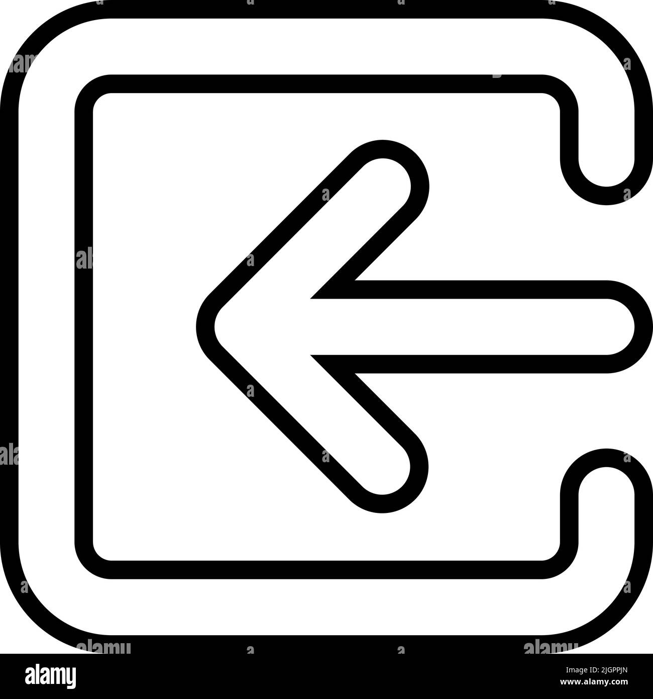 User interface enter icon Stock Vector Image & Art - Alamy