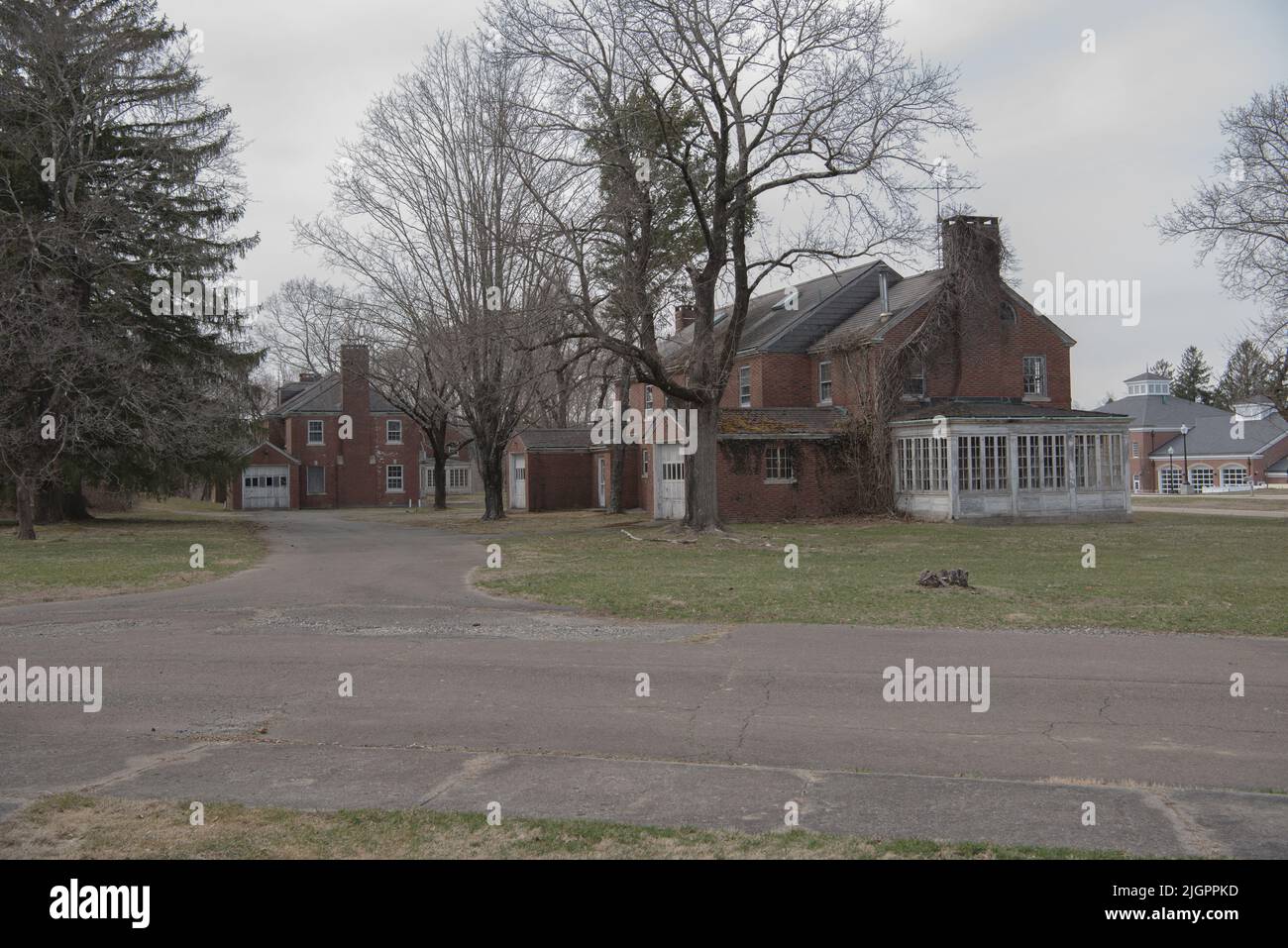Fairfield Hills State Hospital Stock Photo - Alamy
