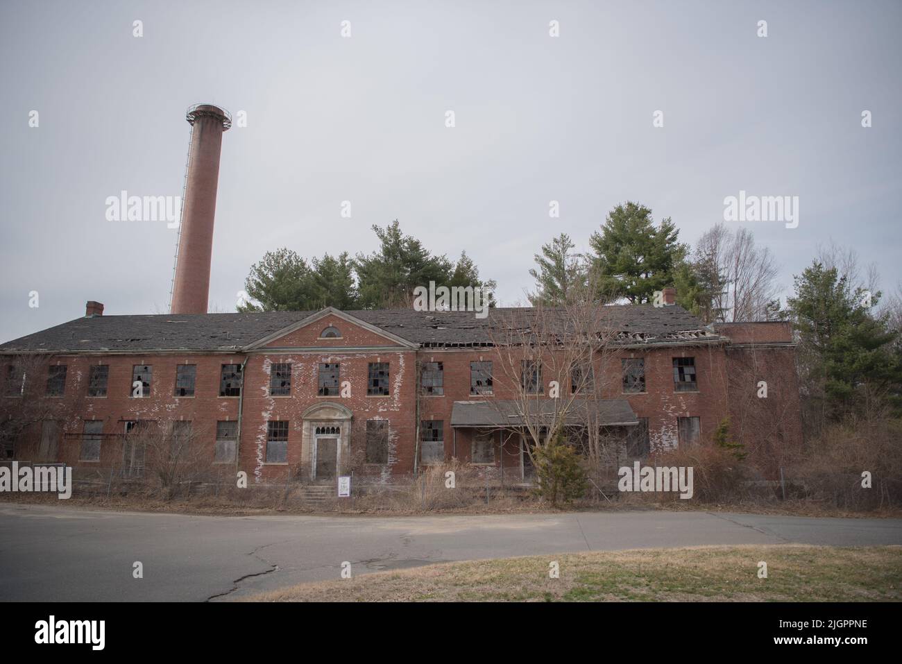 Fairfield Hills State Hospital Stock Photo - Alamy
