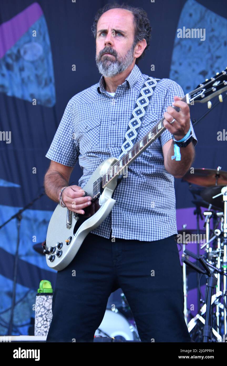 Singer, songwriter and guitarist Al Schnier is shown performing on ...