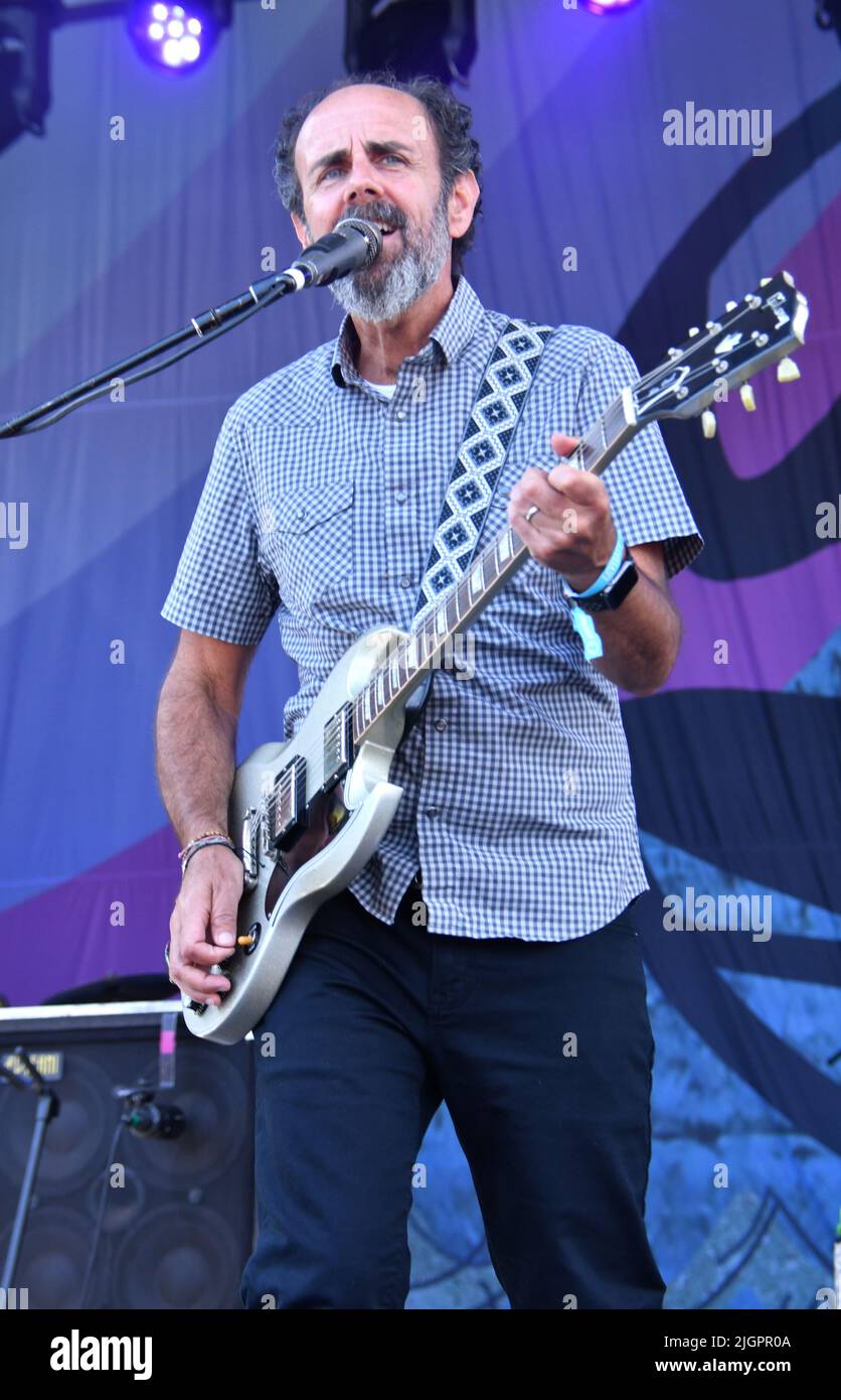 Singer, songwriter and guitarist Al Schnier is shown performing on ...