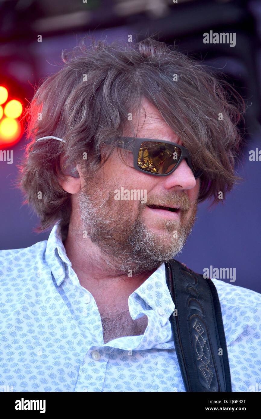 Singer, songwriter and bass guitarist Rob Derhak is shown performing on ...