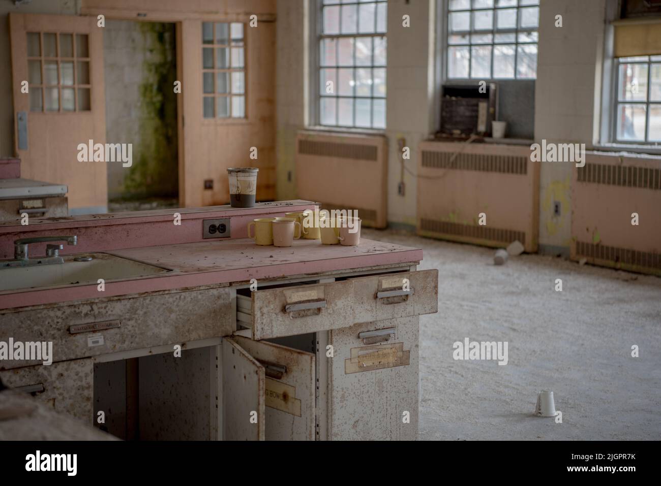 Fairfield Hills State Hospital Stock Photo - Alamy