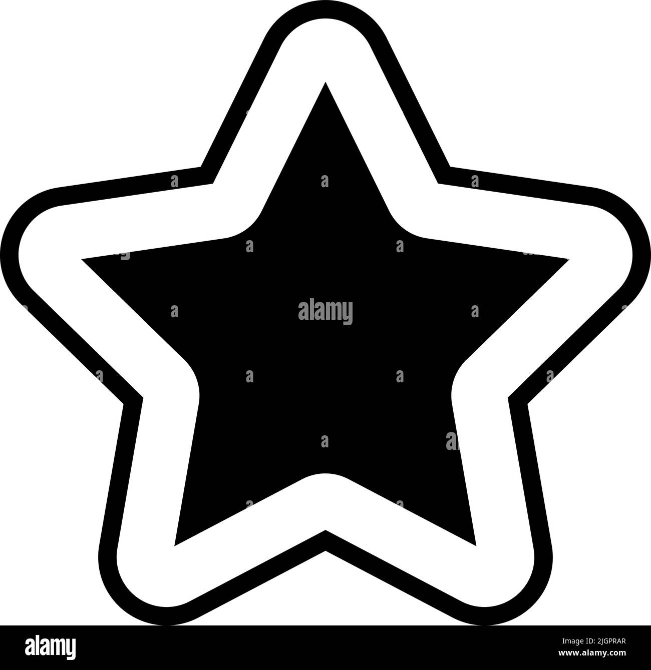 User interface star icon Stock Vector Image & Art - Alamy