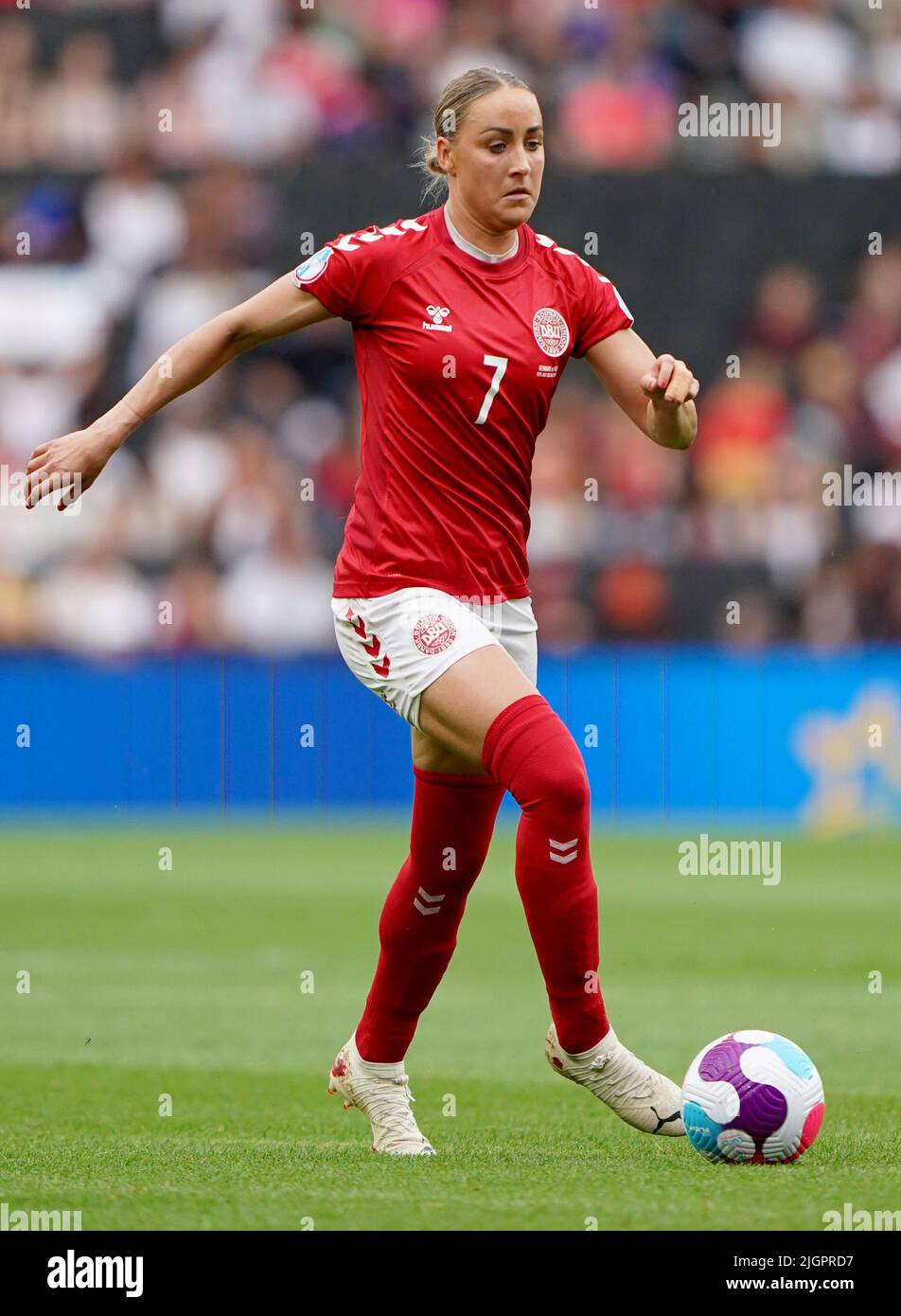 Denmark’s Sanne Troelsgaard Nielsen in action during the UEFA Women's ...