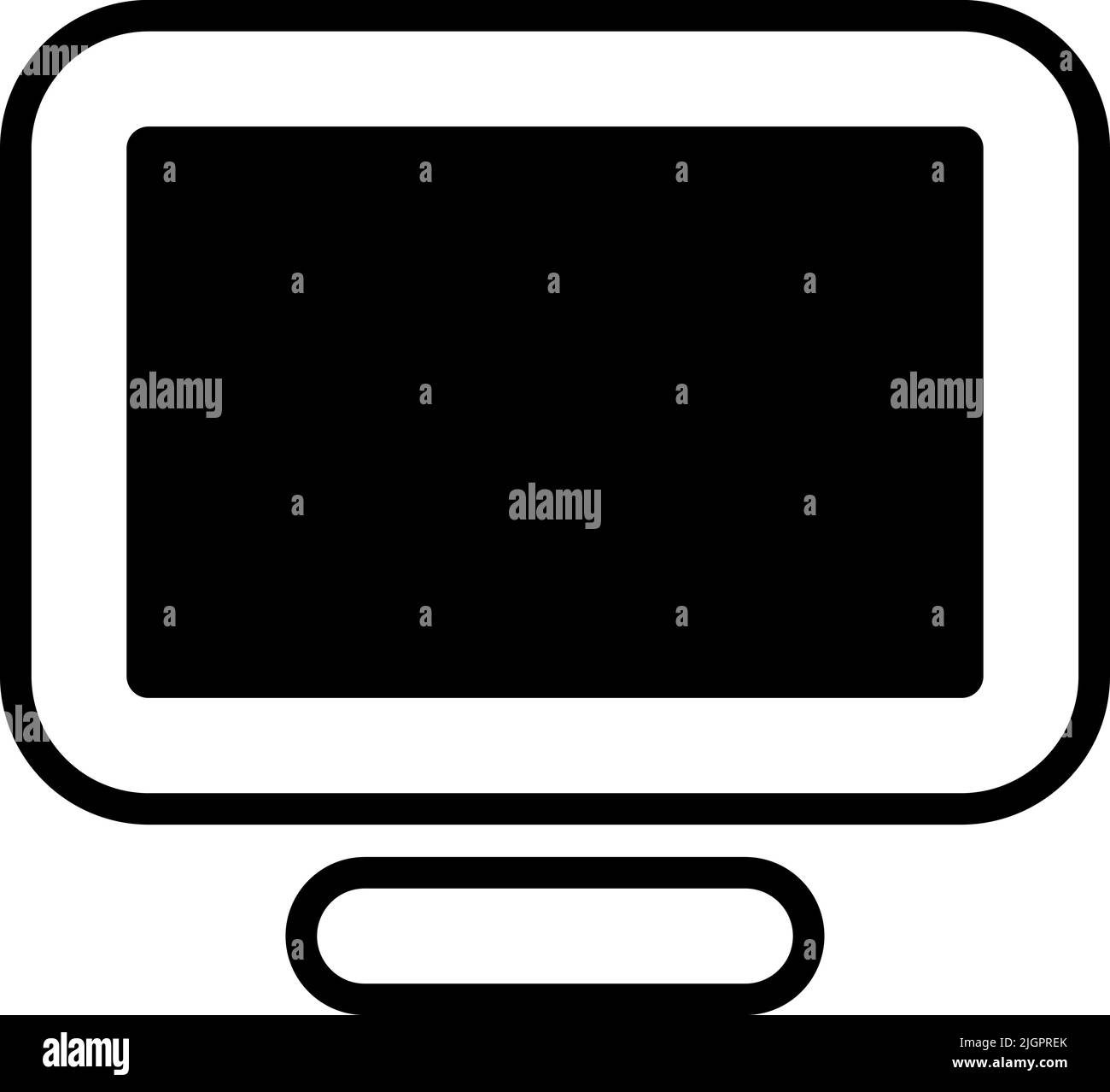 User interface monitor icon Stock Vector Image & Art - Alamy