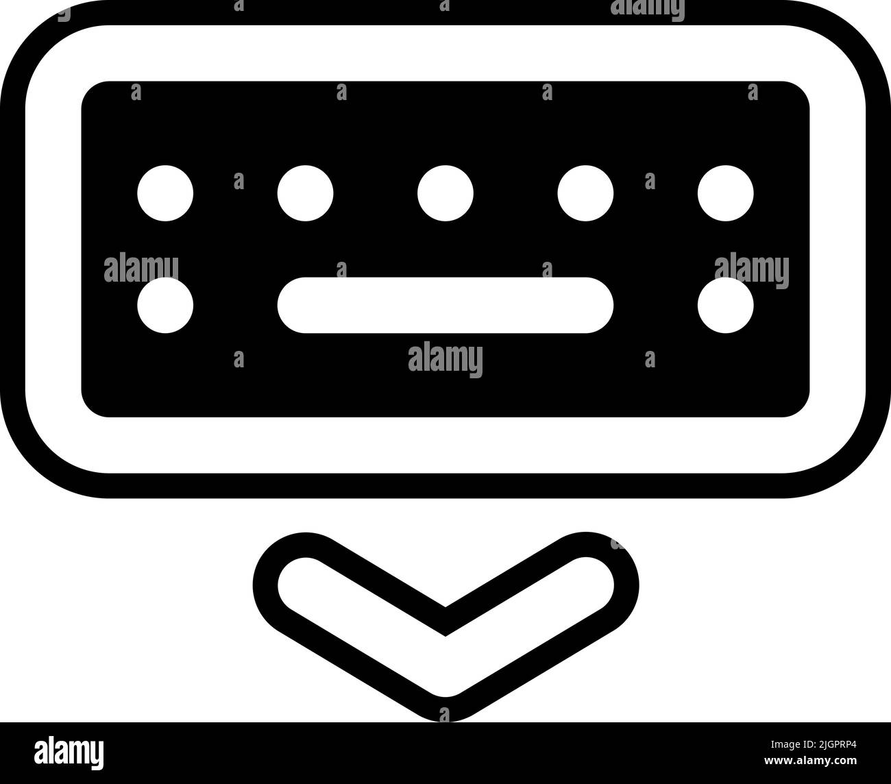 User interface keyboard icon Stock Vector Image & Art - Alamy
