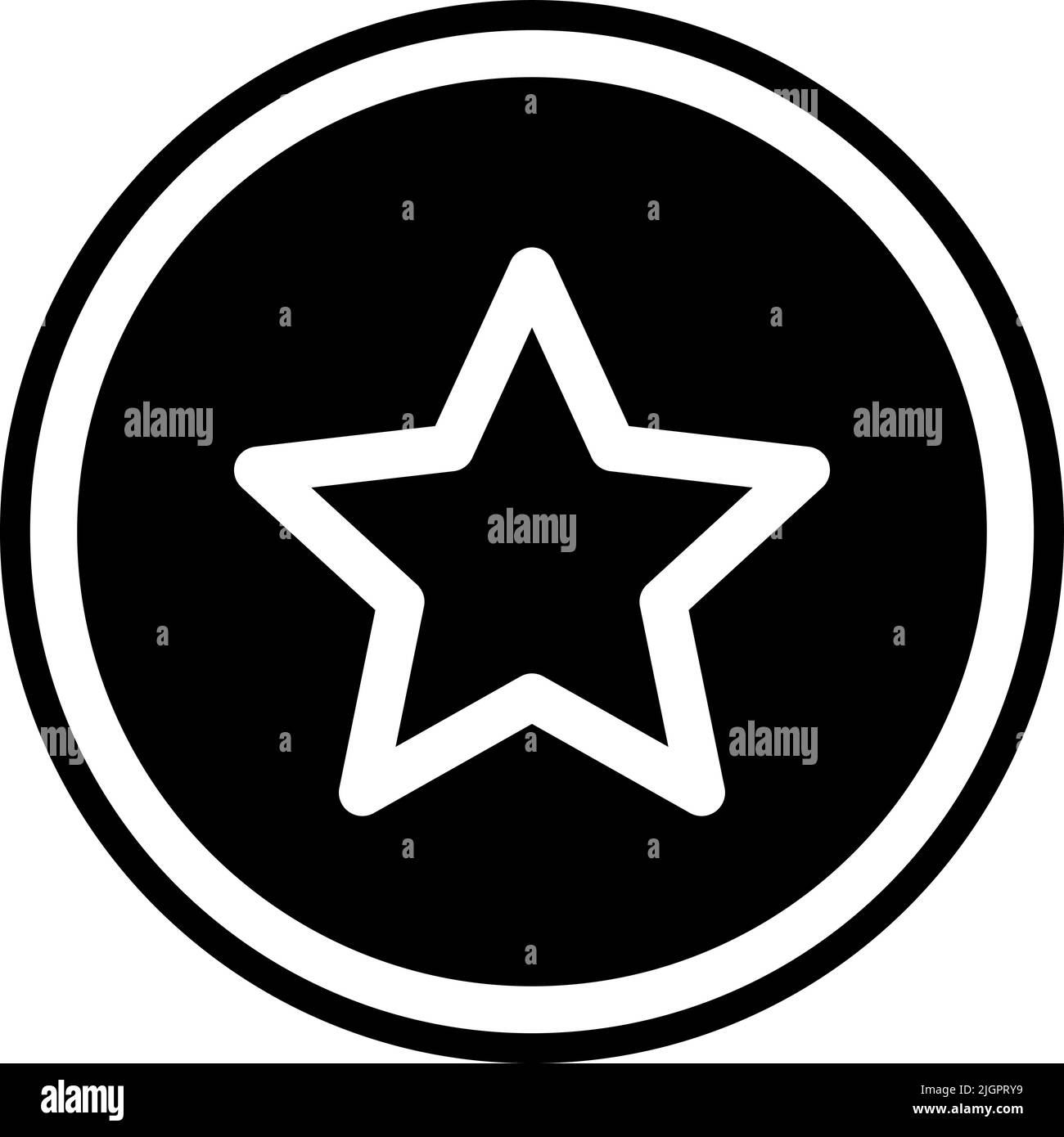 User interface star icon Stock Vector Image & Art - Alamy