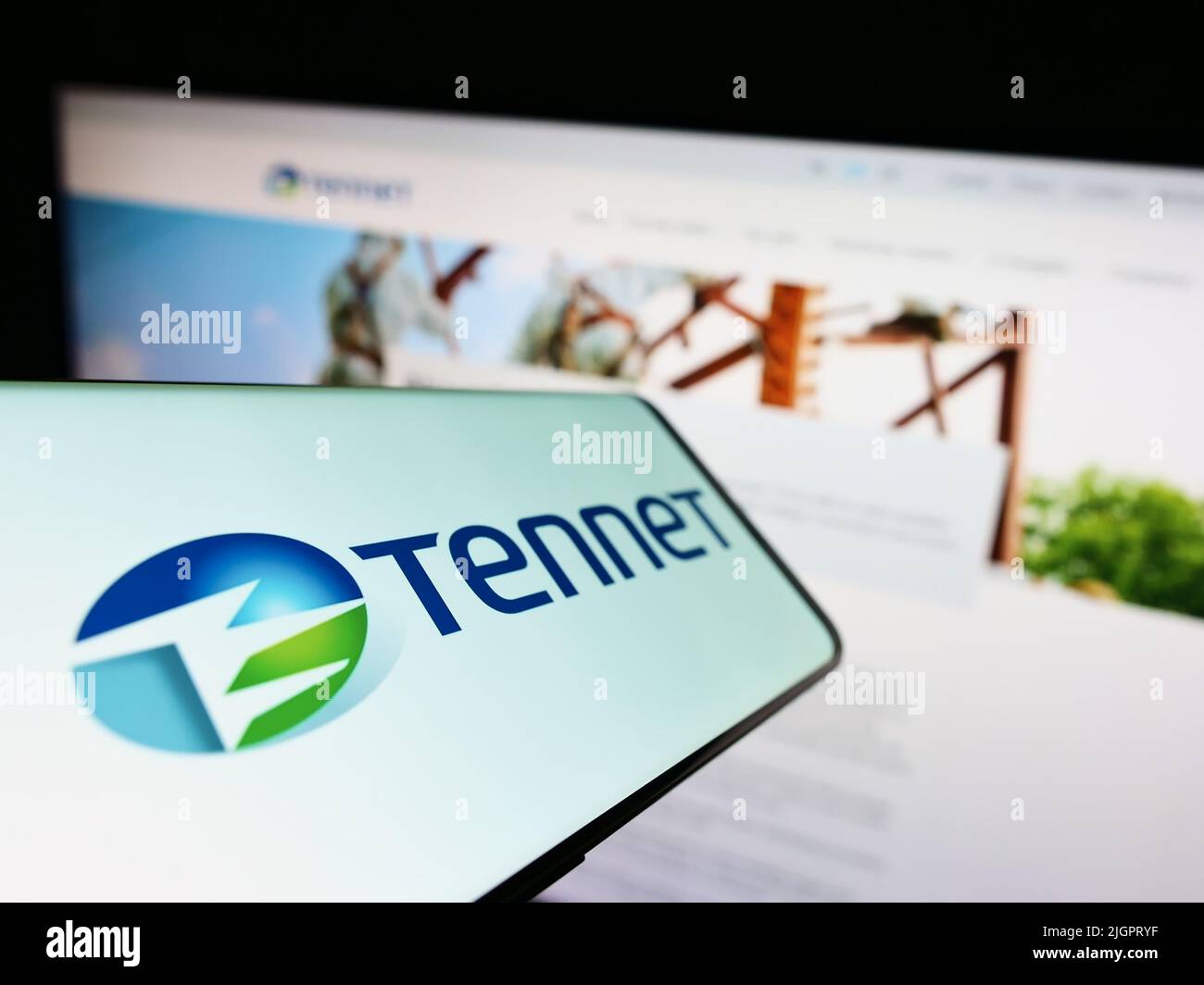 Tennet logo hi-res stock photography and images - Alamy
