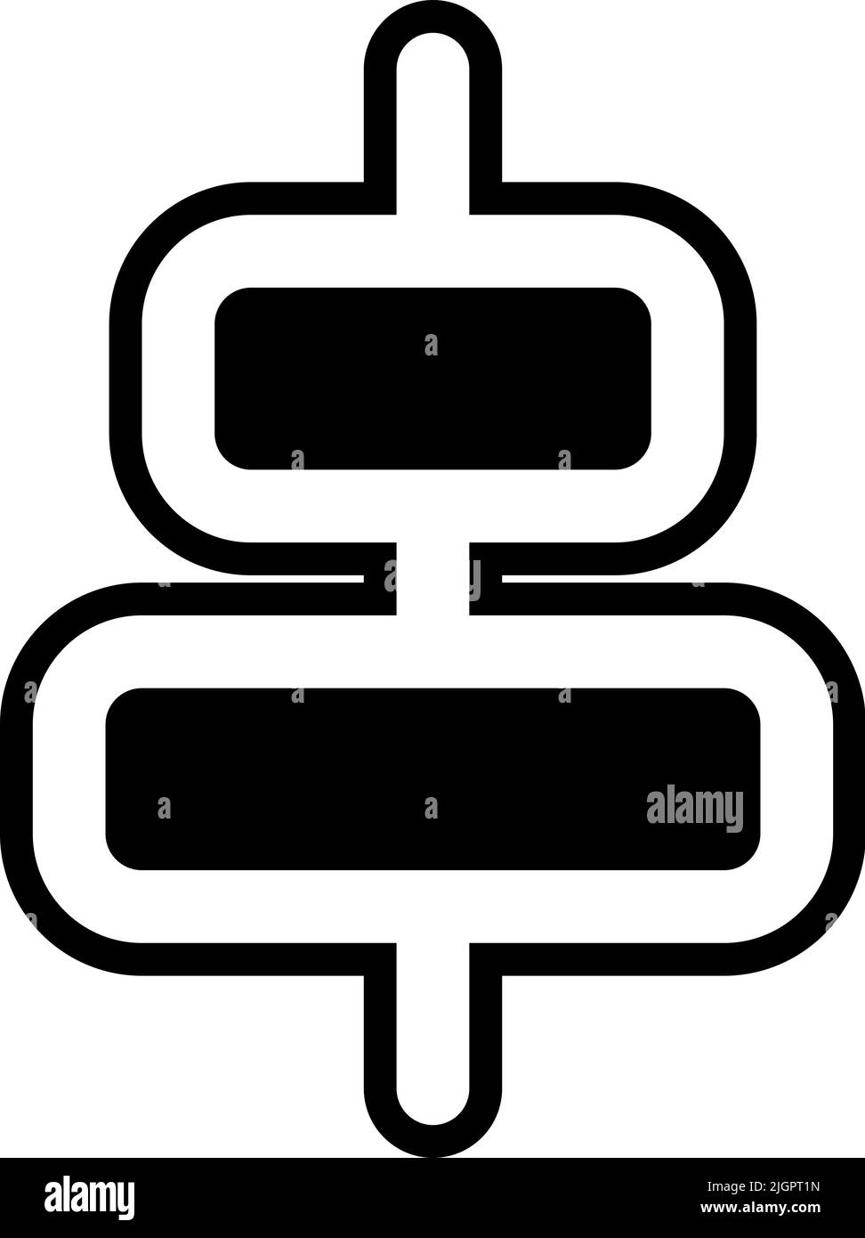 Align center icon hi-res stock photography and images - Alamy