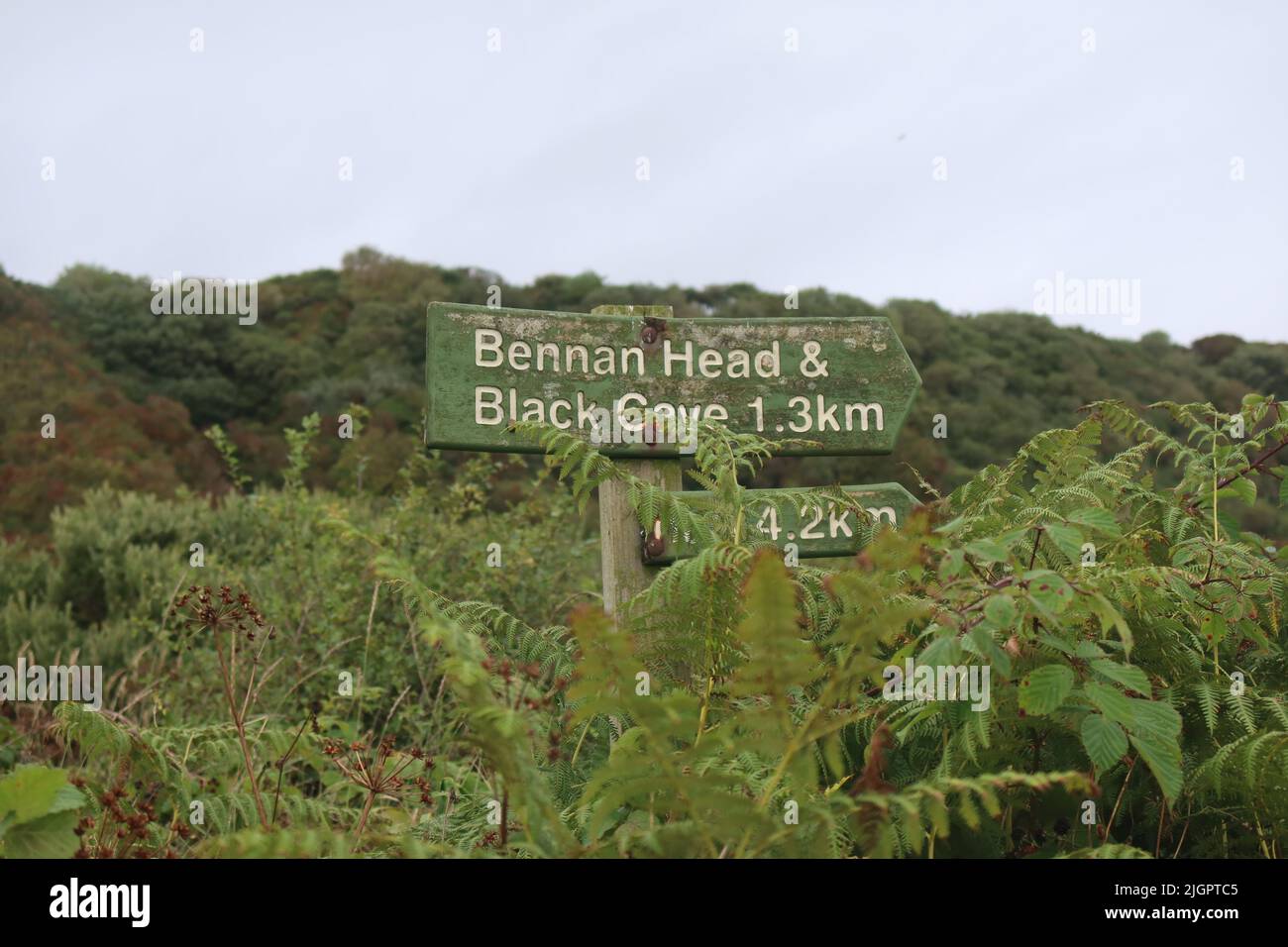 Arran Coastal Way. Isle of Arran. North Ayrshire. Scotland. UK Stock ...