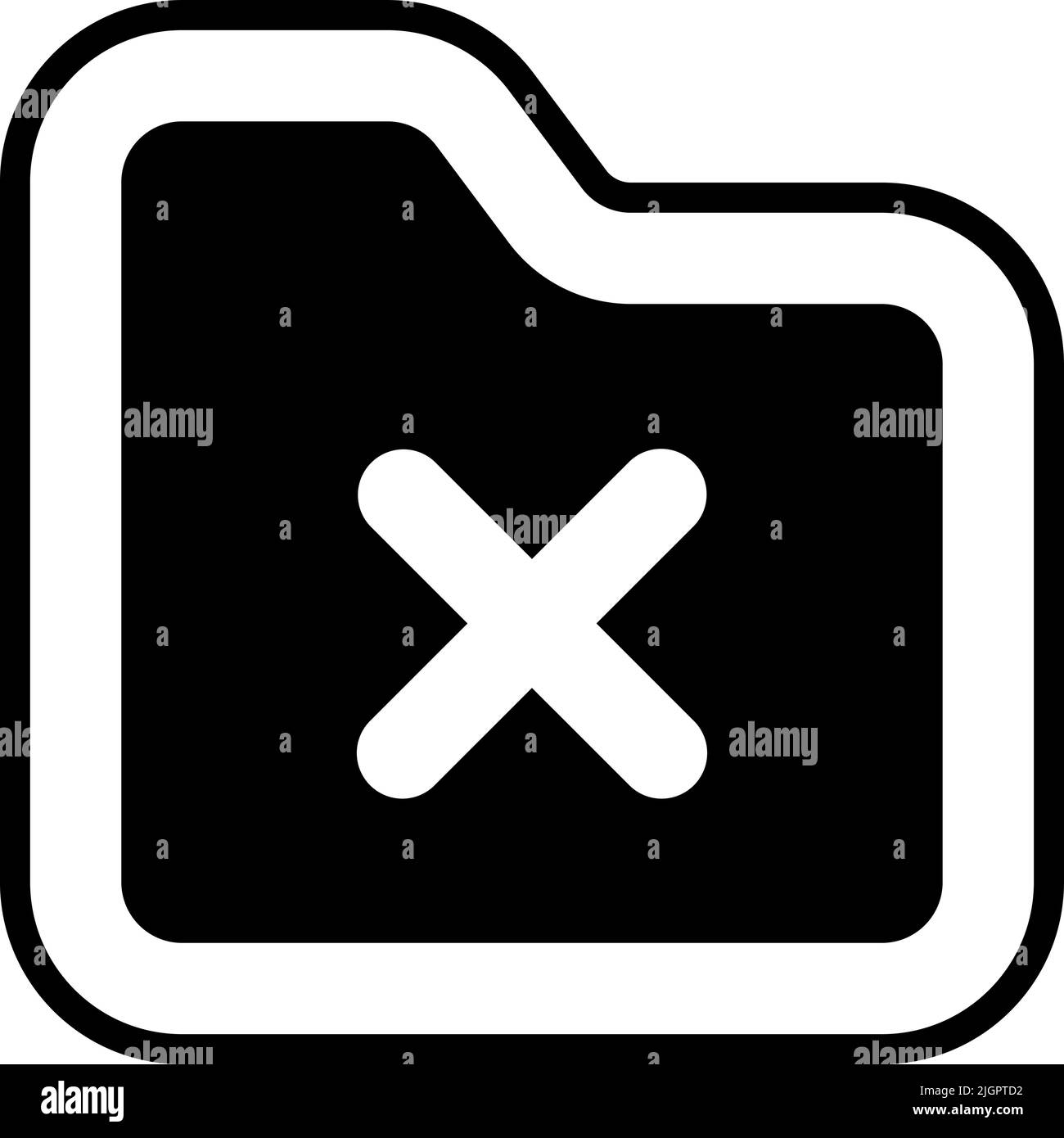 User interface folder icon Stock Vector Image & Art - Alamy