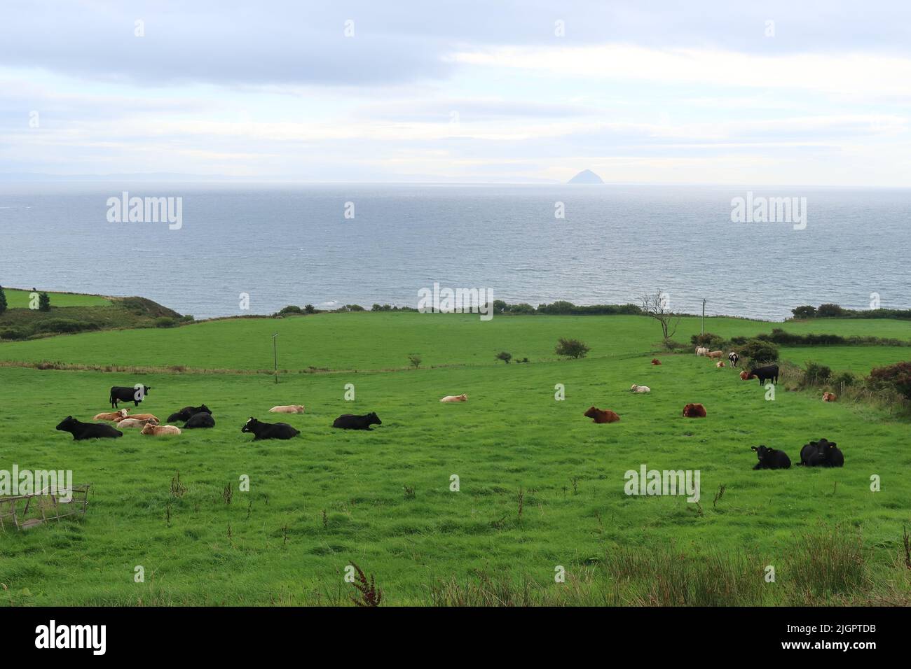 Arran Coastal Way. Isle of Arran. North Ayrshire. Scotland. UK Stock ...