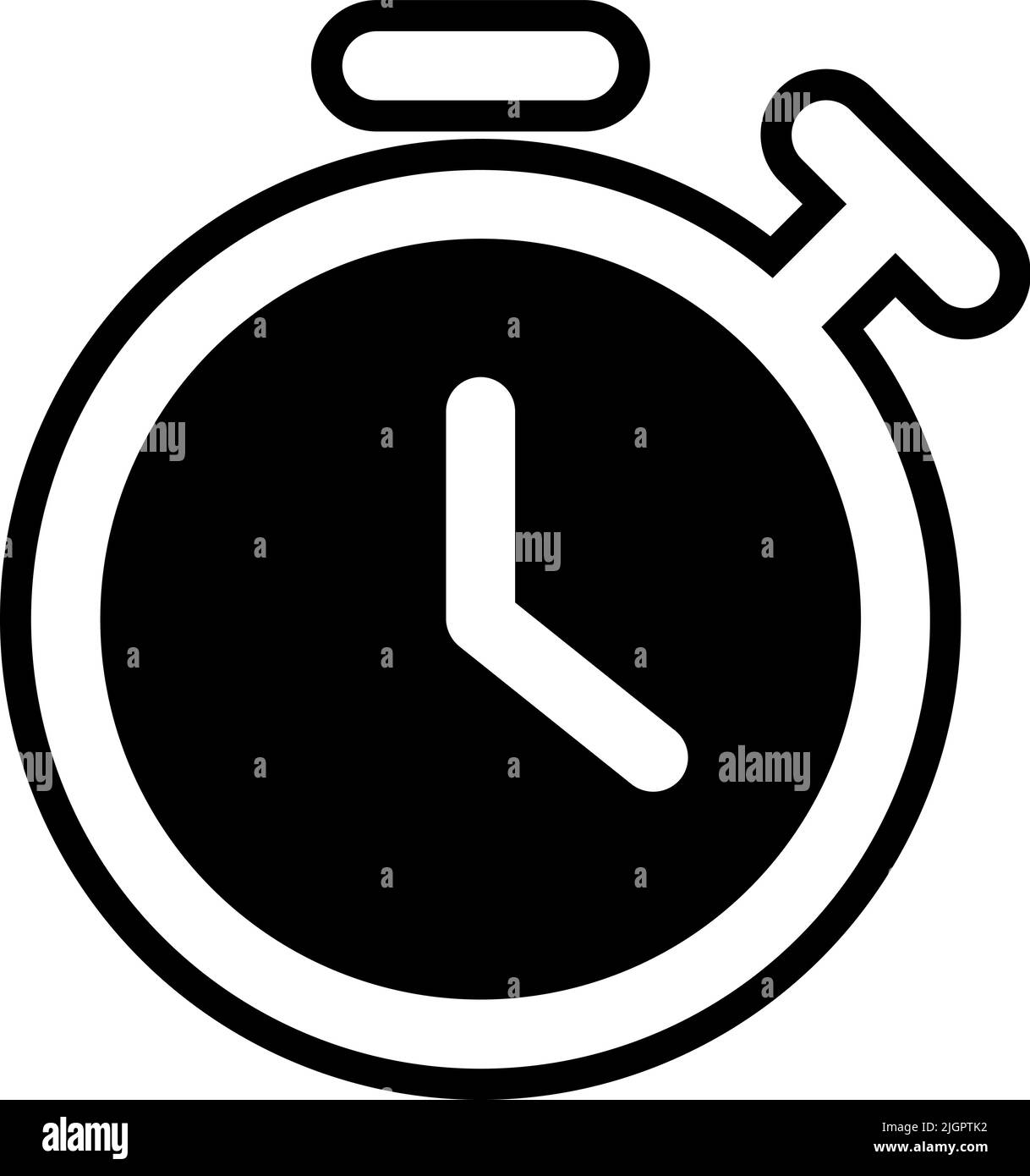 User interface alarm clock Stock Vector Images - Alamy