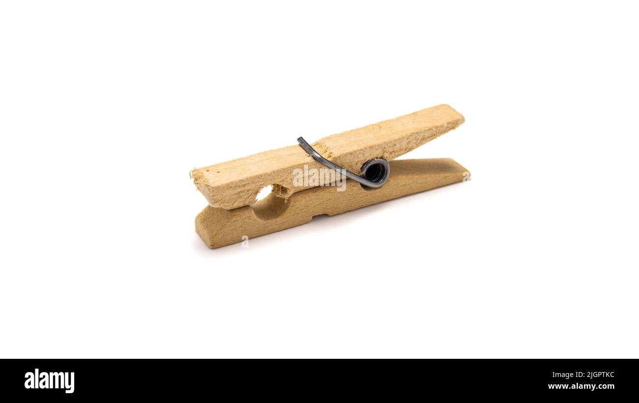 Very old isolated clothes peg hi-res stock photography and images - Alamy