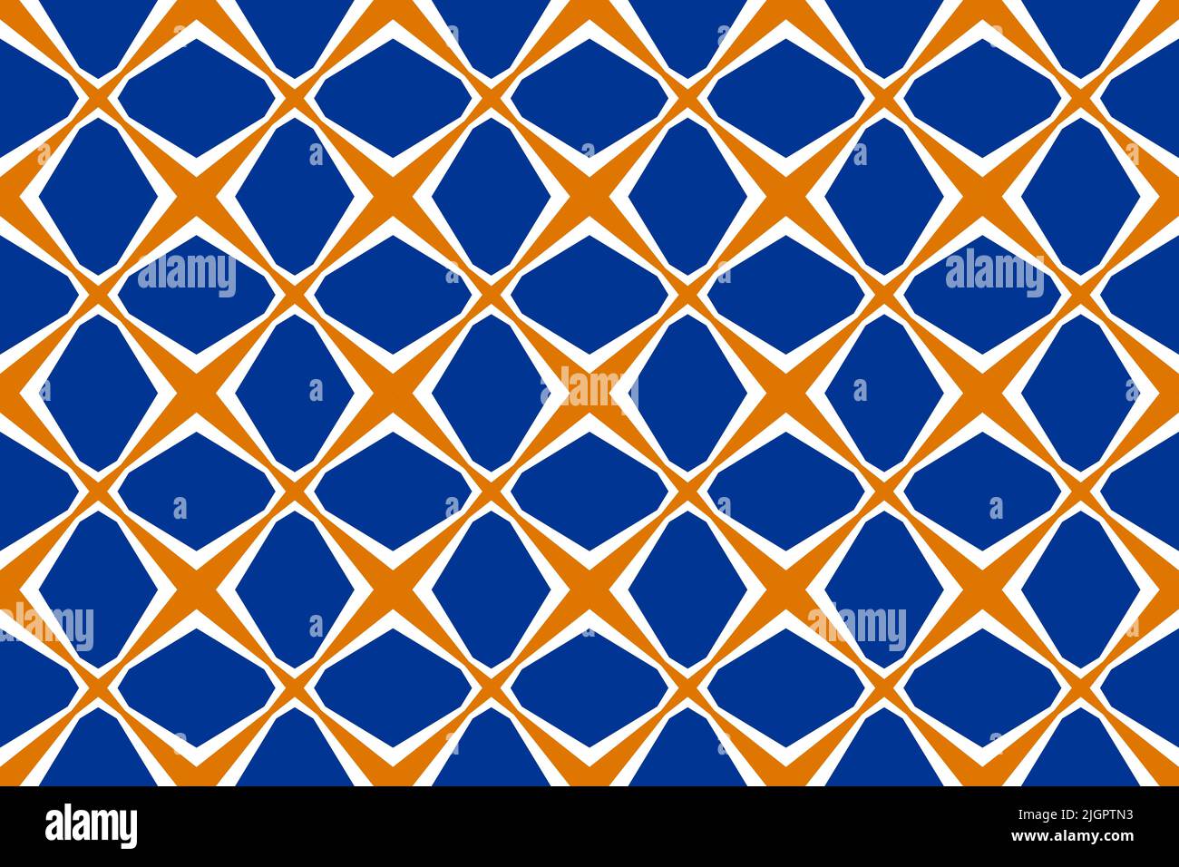 Geometric pattern in the colors of the national flag of Marshall ...