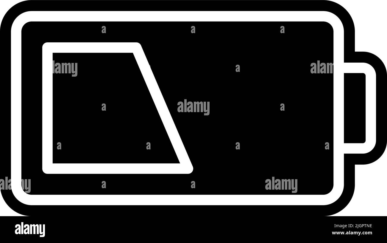 User interface low battery icon Stock Vector Image & Art - Alamy