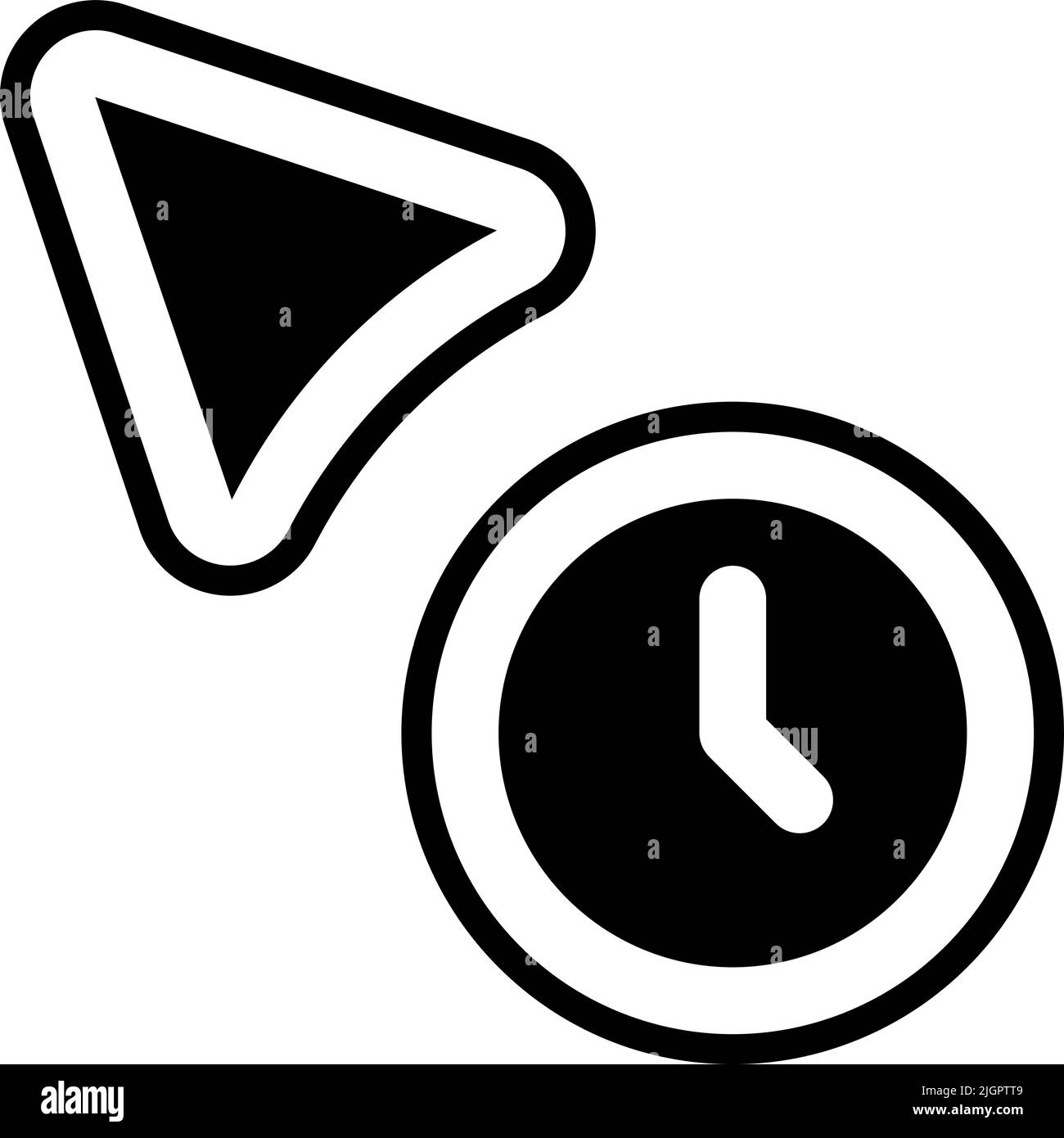 User interface waiting icon Stock Vector Image & Art - Alamy