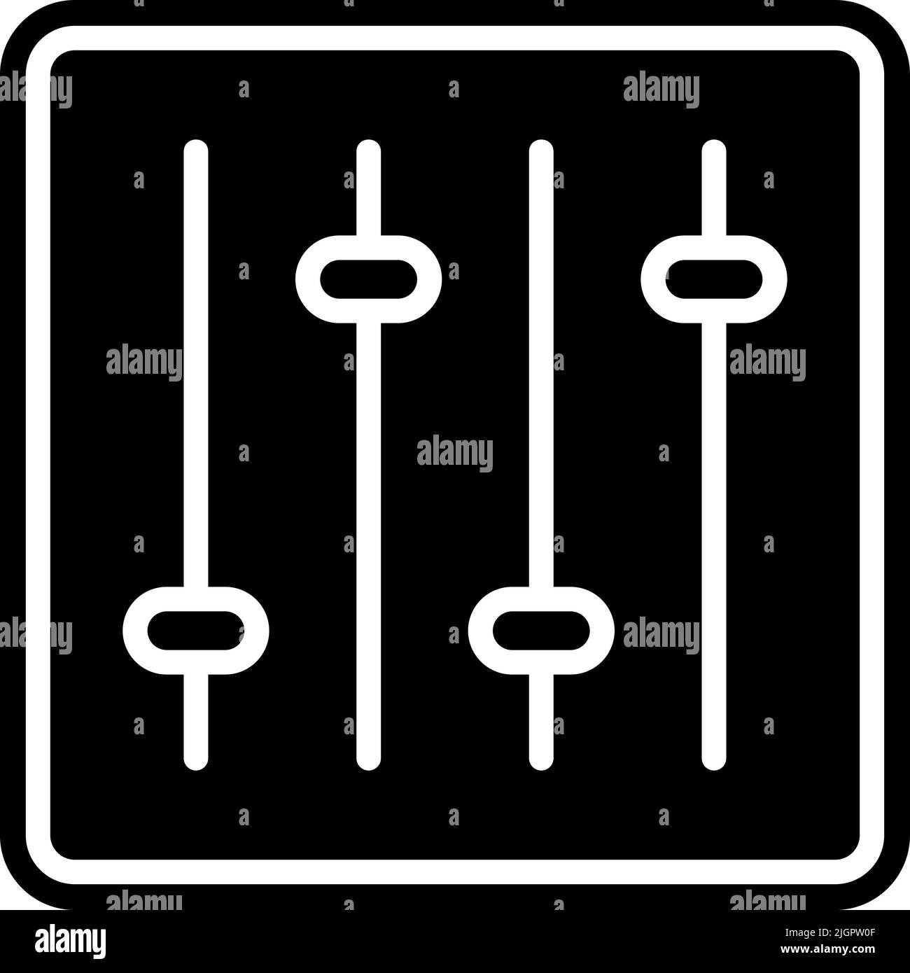 User interface mixer icon Stock Vector Image & Art - Alamy