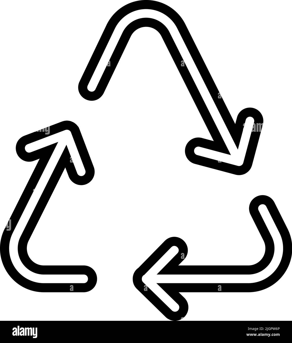 User interface recycle icon Stock Vector Image & Art - Alamy