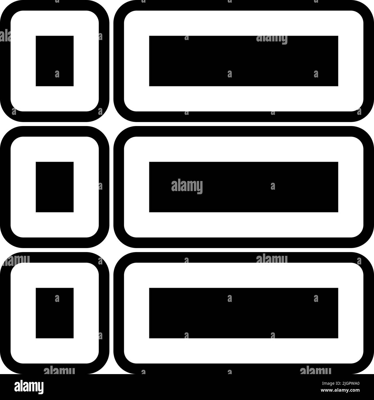 User interface menu icon Stock Vector Image & Art - Alamy