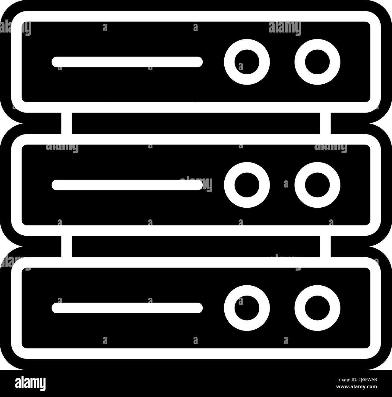 User interface server icon Stock Vector Image & Art - Alamy